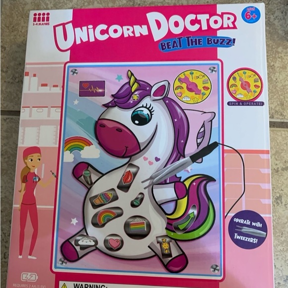 Unicorn Doctor Beat | Toys | New Unicorn Doctor Beat The Buzz Spin ...